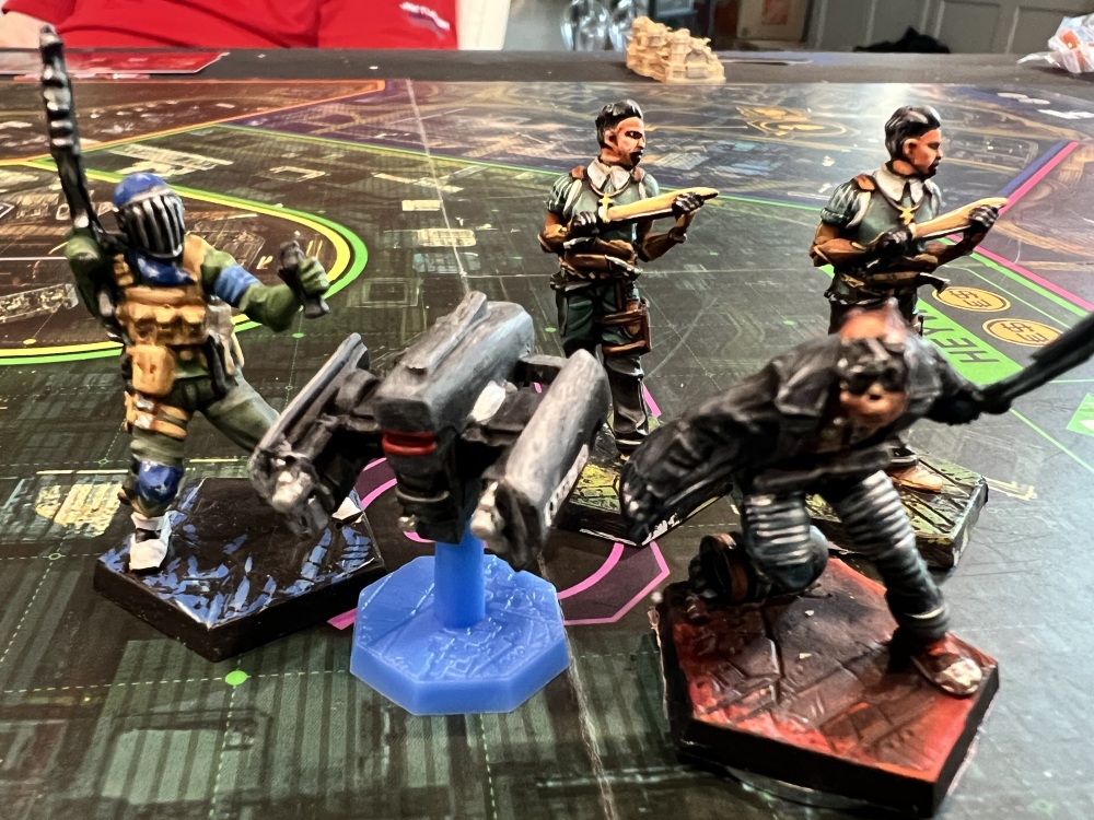 Cyberpunk 2077: The Heist – Central Texas Board Game and Miniatures